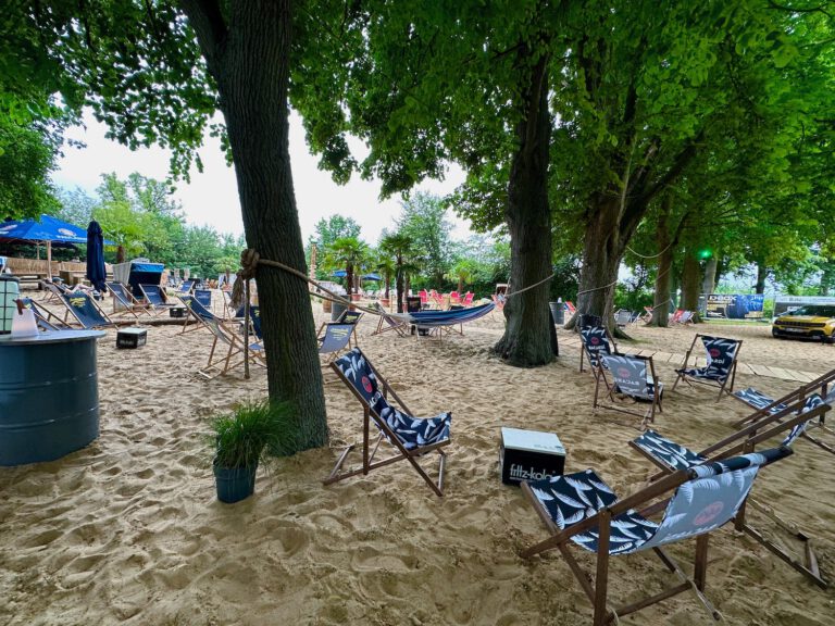 Neue Strandbar „Hasebeach" am Moskaubad in Osnabrück - OSKURIER